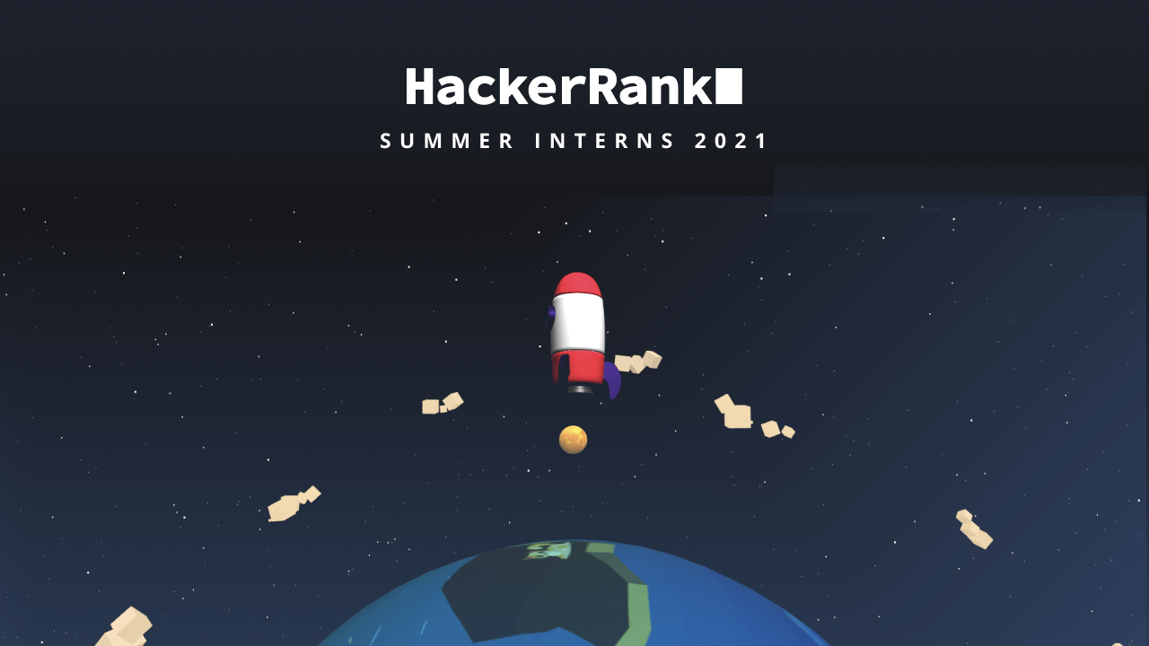 Summer Interns 2021 | HackerRank